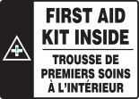 BILINGUAL FRENCH SIGN – FIRST AID ()