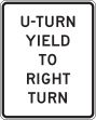 Oncoming Traffic May Have Extended Green Intersection Sign FRW770