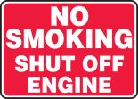 No Smoking Flammable Safety Sign MSMG529