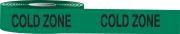 Plastic Barricade Tape: Drop Zone / Exclusion Zone (MPT46)