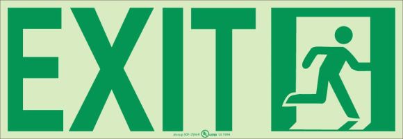 EXIT SIGN (50F-2SN-R)