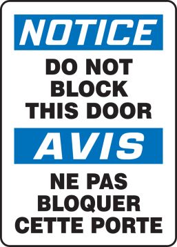 English Door Signs