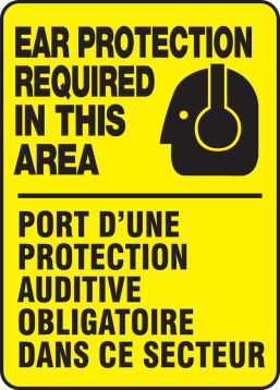 BILINGUAL FRENCH SIGN-PERSONAL PROTECTION ()
