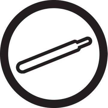WHMIS Pictogram Safety Label: Compressed Gas (LSGS1102)