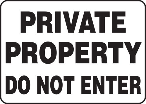 Do Not Enter Sign Printable