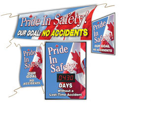 Pride In Safety Our Goal No (Canada) Safety Campaign Kits MSK430