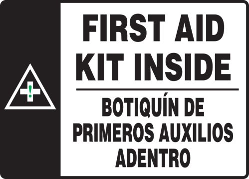 Spanish Bilingual Safety Sign (SBMFSR513MVS)