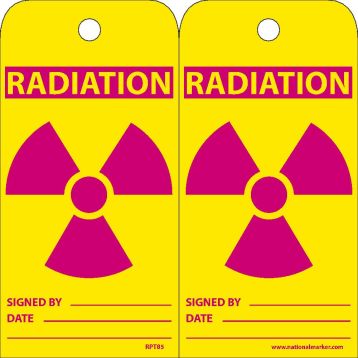 RADIATION TAG (RPT85)
