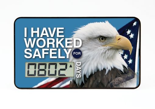 I Have Worked Safely For _ Days (America) Personal Digi-Day® Electronic ...
