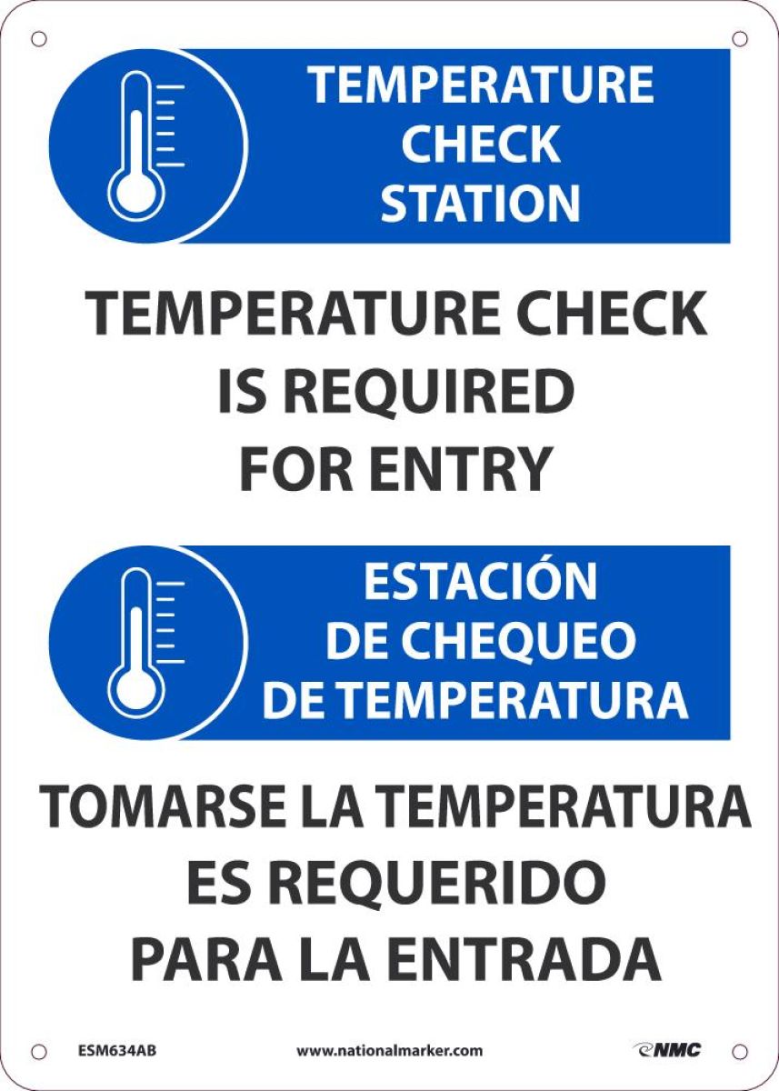 TEMPERATURE CHECK STATION, ENG/ESP ()