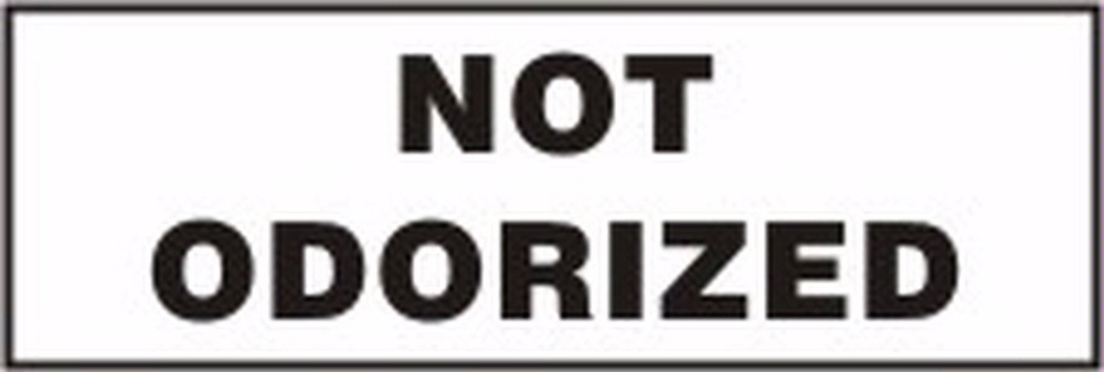 Not Odorized Safety Label LCPG514