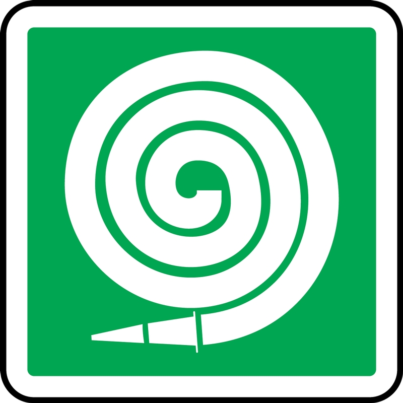 CSA Pictogram Label - Fire Hose (LCSA9698)