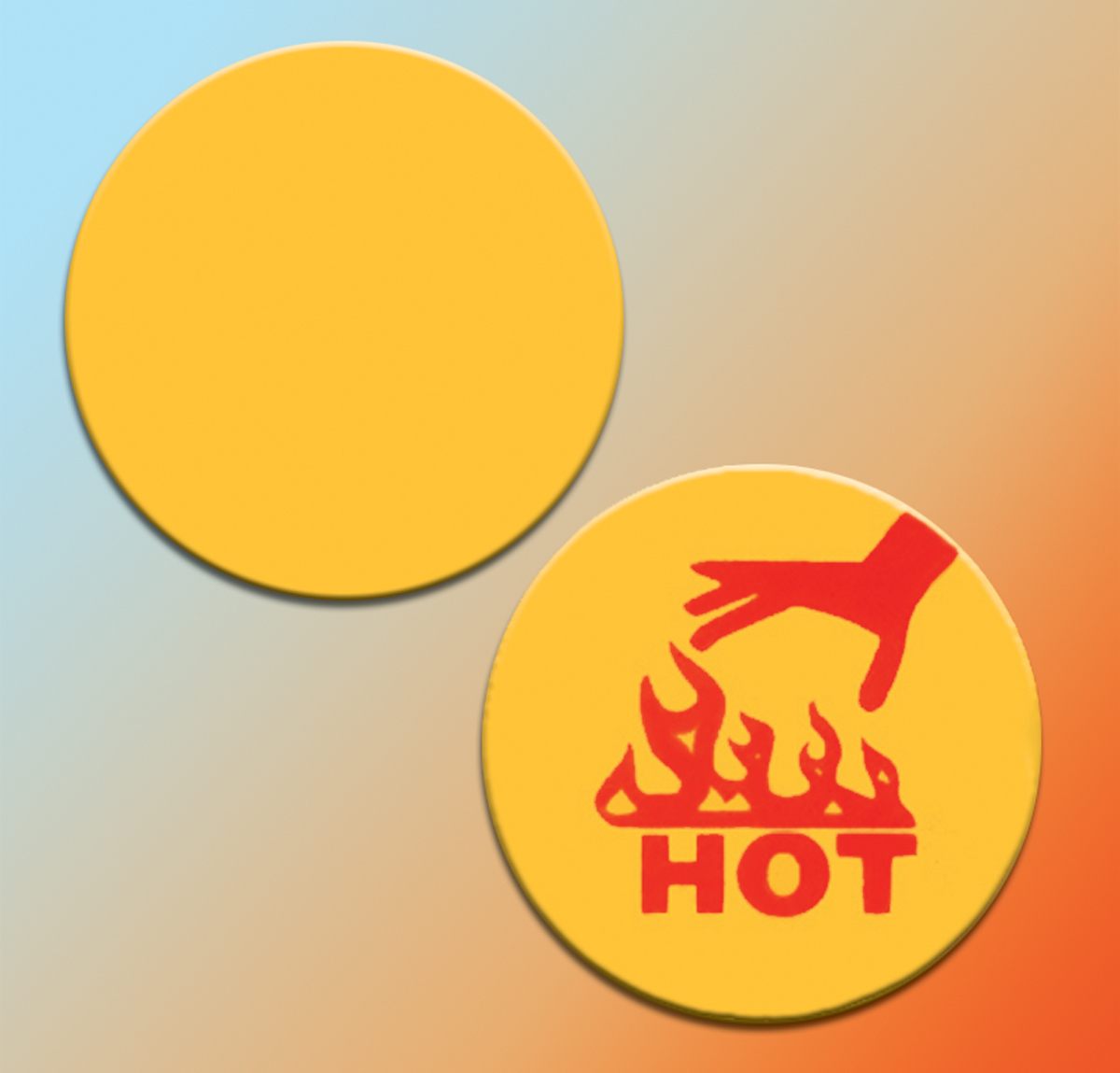 Hot Indicator Labels