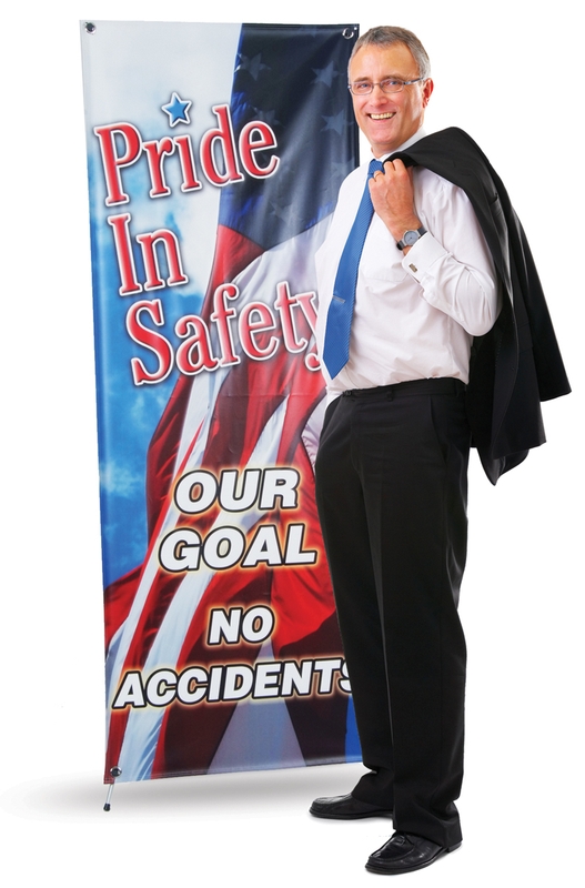 Safety Is The Priority Quality Is The Standard Safety Banners MBR605