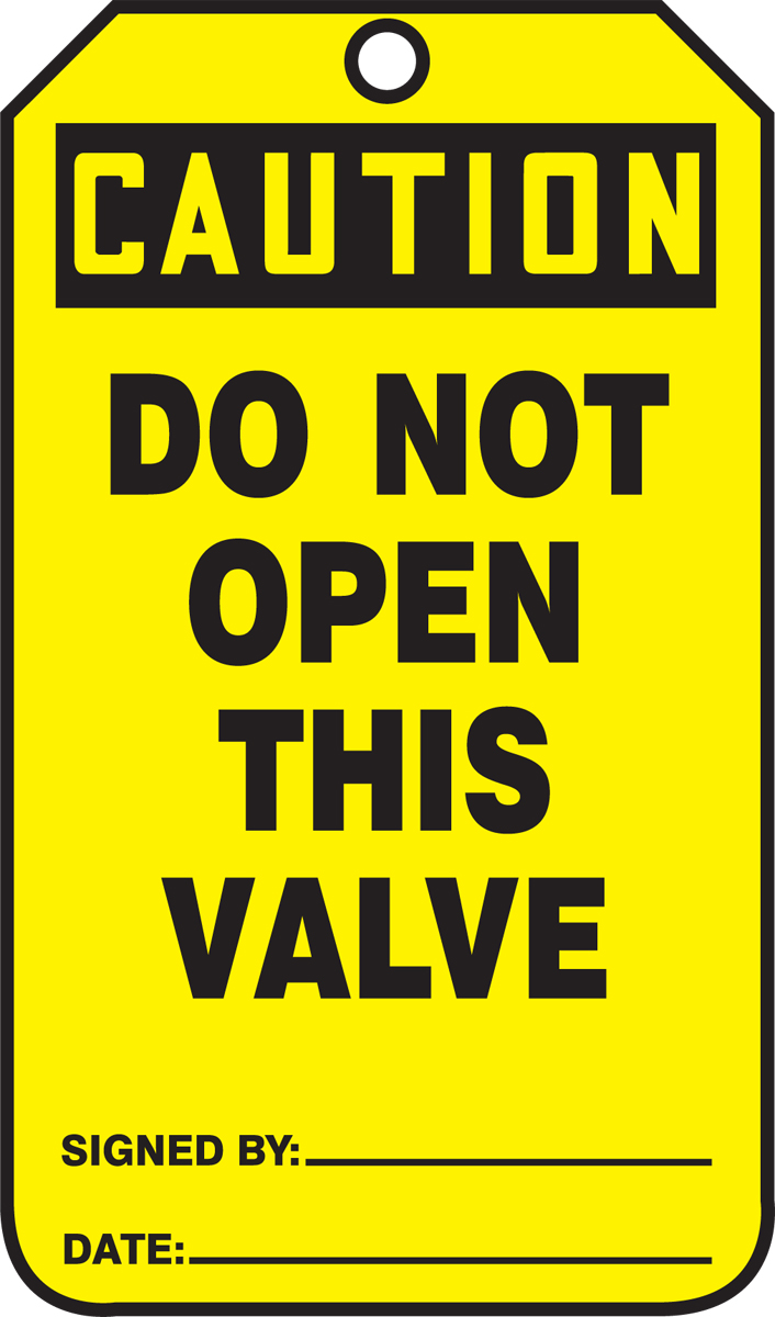 Safety Tag (MDT629CTP)