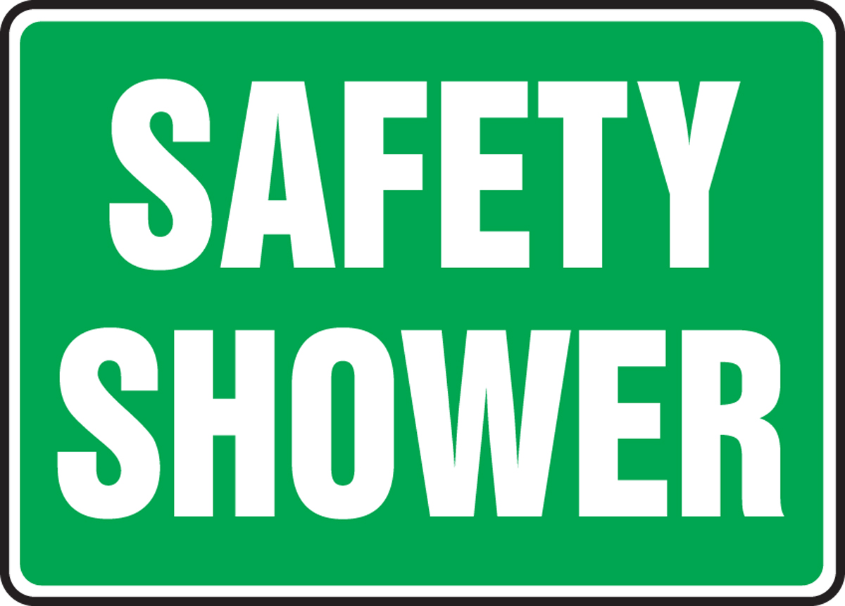 Safety Shower Safety Sign MFSD571