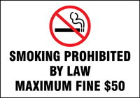 SMOKING SIGN ()