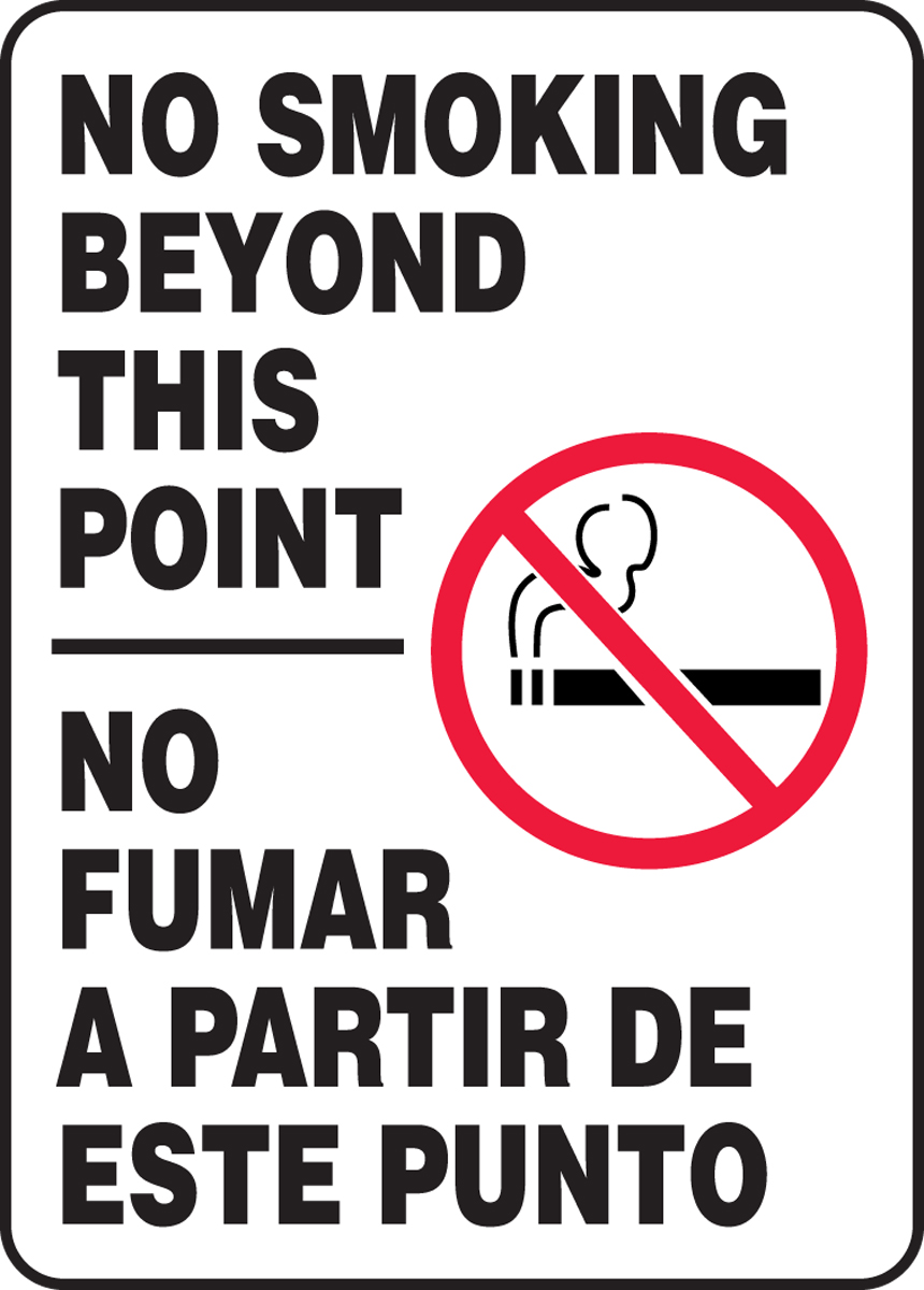 No Smoking Sign In Spanish
