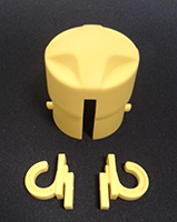 Blockade Stackable Posts: Standard Cap With C-Hook ()