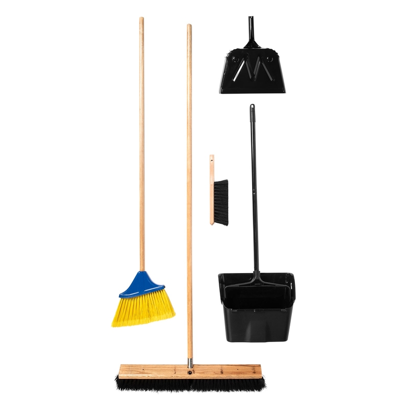 Mobile Clean & Sweep Store-Boards™ – Portable Cleaning Station
