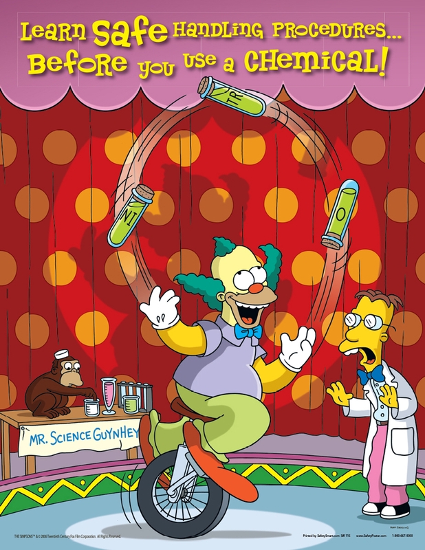 Chemical Safety Cartoons