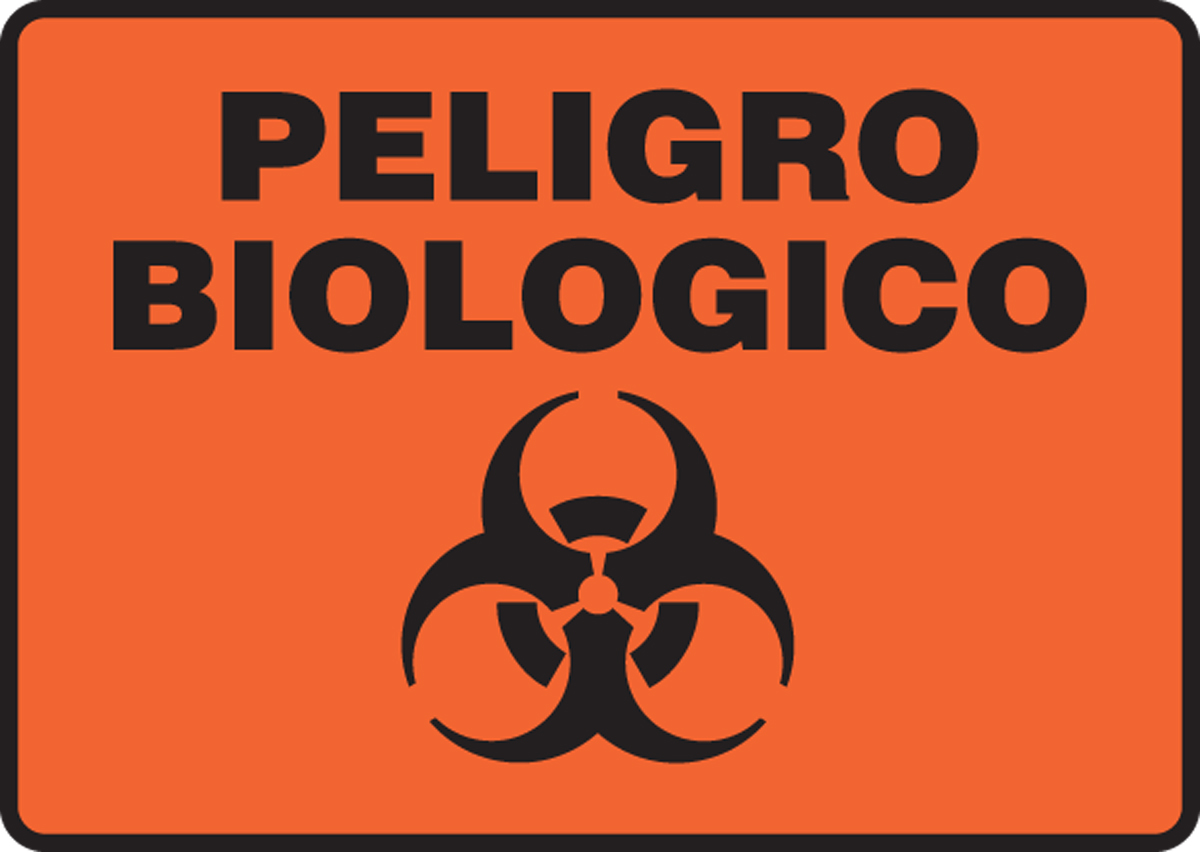 Spanish Bilingual Safety Sign ()