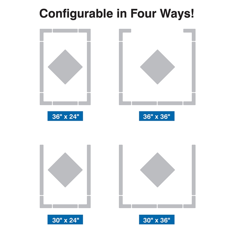 Floor Marking Kit: Red Tag Holding Area Keep Clear Do Not Block (PSR113)