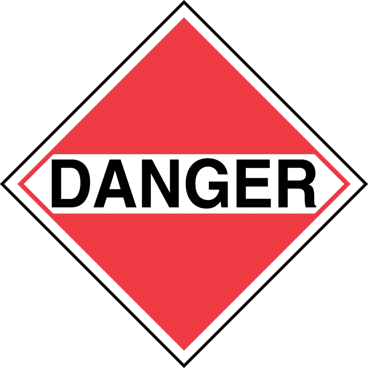 Danger TDG Placard TCP951