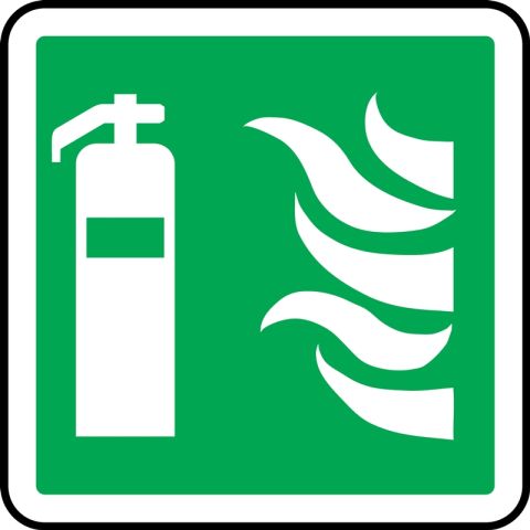 CSA Pictogram Label - Fire Extinguisher (LCSA9658)