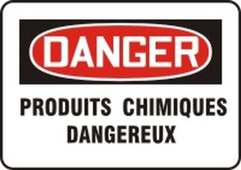 FRENCH CHEMICAL SIGN ()
