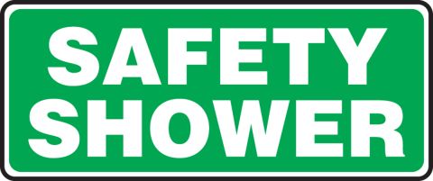 Safety Shower Safety Sign MFSD570