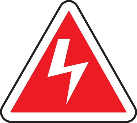 Electric Hazard CSA Pictogram Sign MPCS613
