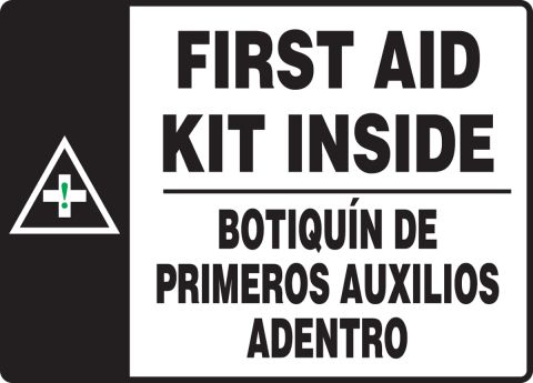 Spanish Bilingual Safety Sign (SBMFSR513MVS)