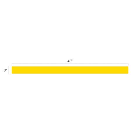 Slip-Gard™ Crosswalk Blank Strip: Red, Green, Orange, Yellow (PSR900GN)