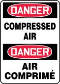 Bilingual Chemical Signs - Accuform