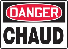 French Only Signs - Accuform